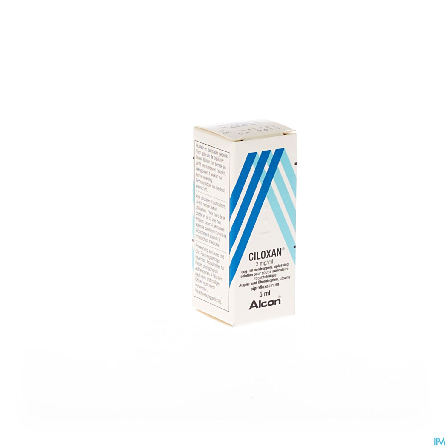 Ciloxan 0,3% | 5ml oog- en oordruppels | Antibioticum – BENU