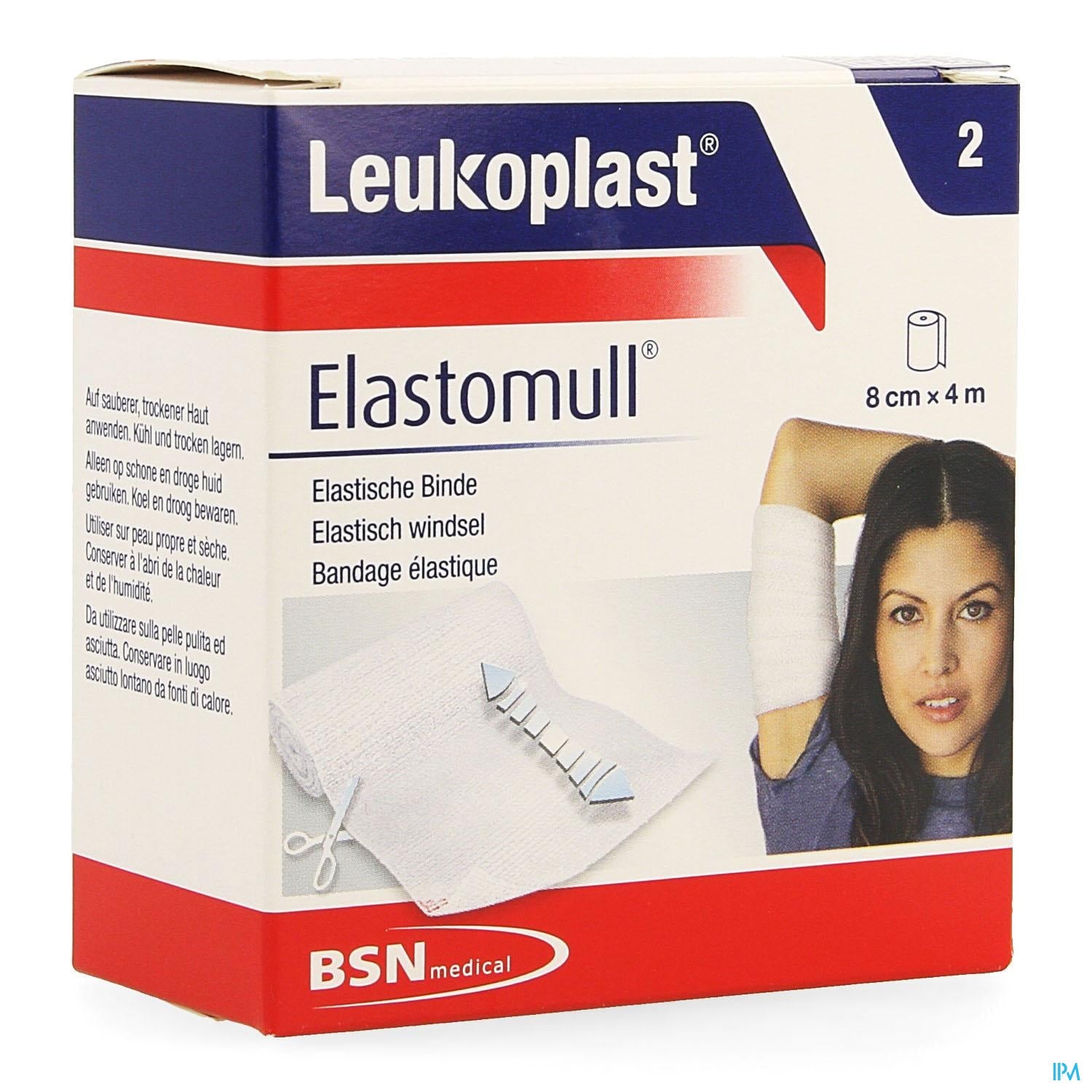 Elastomull 8cmx4m 2 Leukoplast – BENU