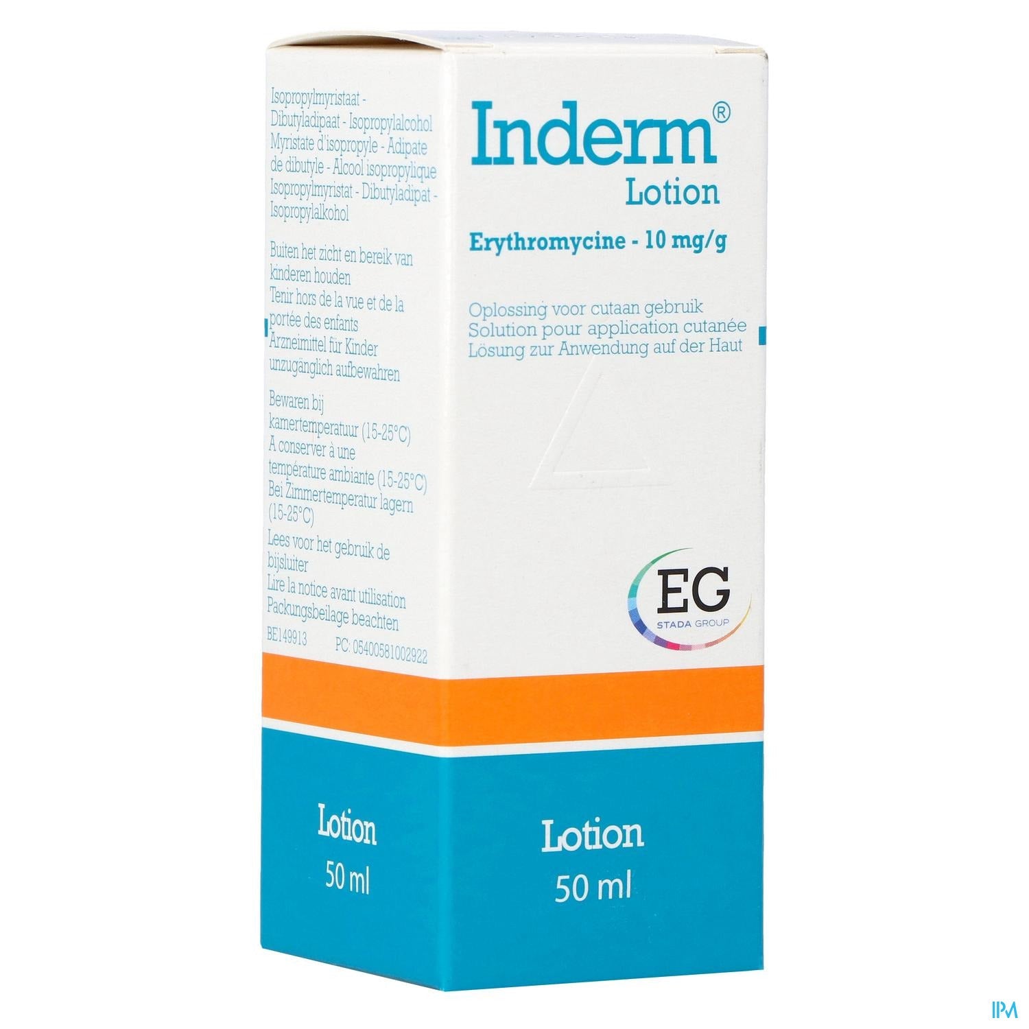 Inderm 10mg/g Sol Derm 50ml | BENU Apotheek – BENU