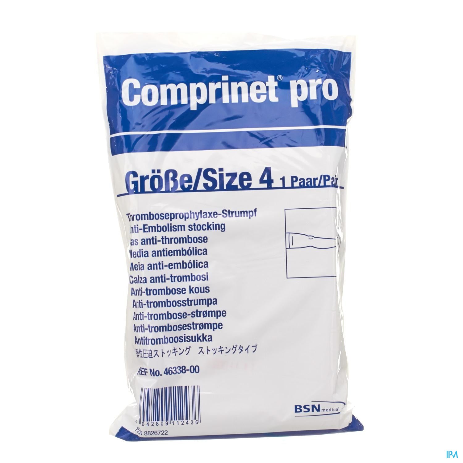 Comprinet Pro Thigh Kous A/embolie T4 - Antitrombose Steunkous – BENU