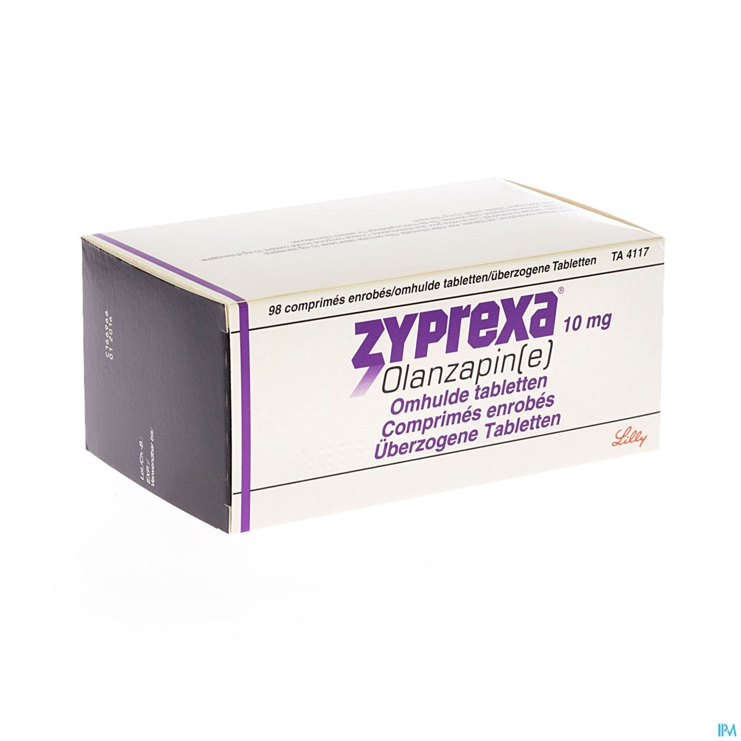 Zyprexa 10mg | 98 omhulde tabletten | Antipsychoticum – BENU