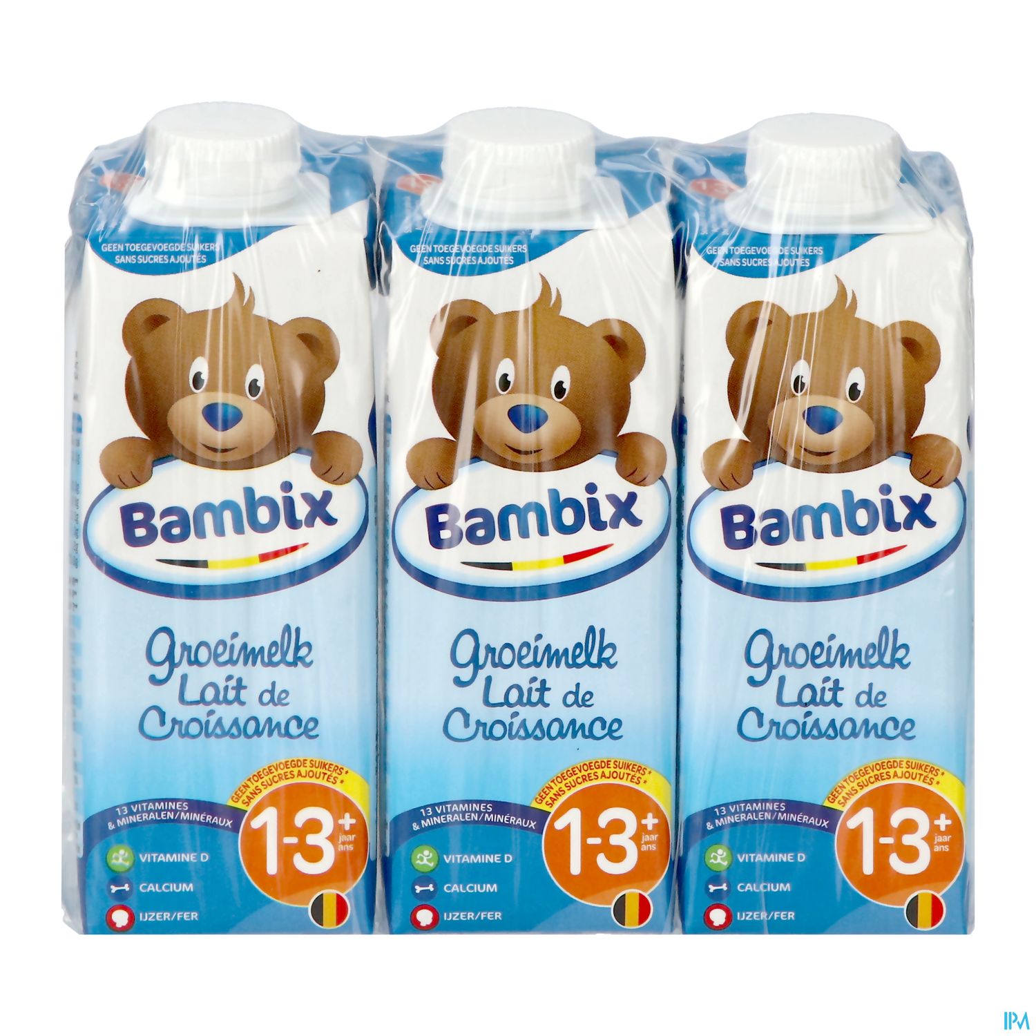 Bambix Lait Croissance Nature 1-3A 3X250Ml – BENU