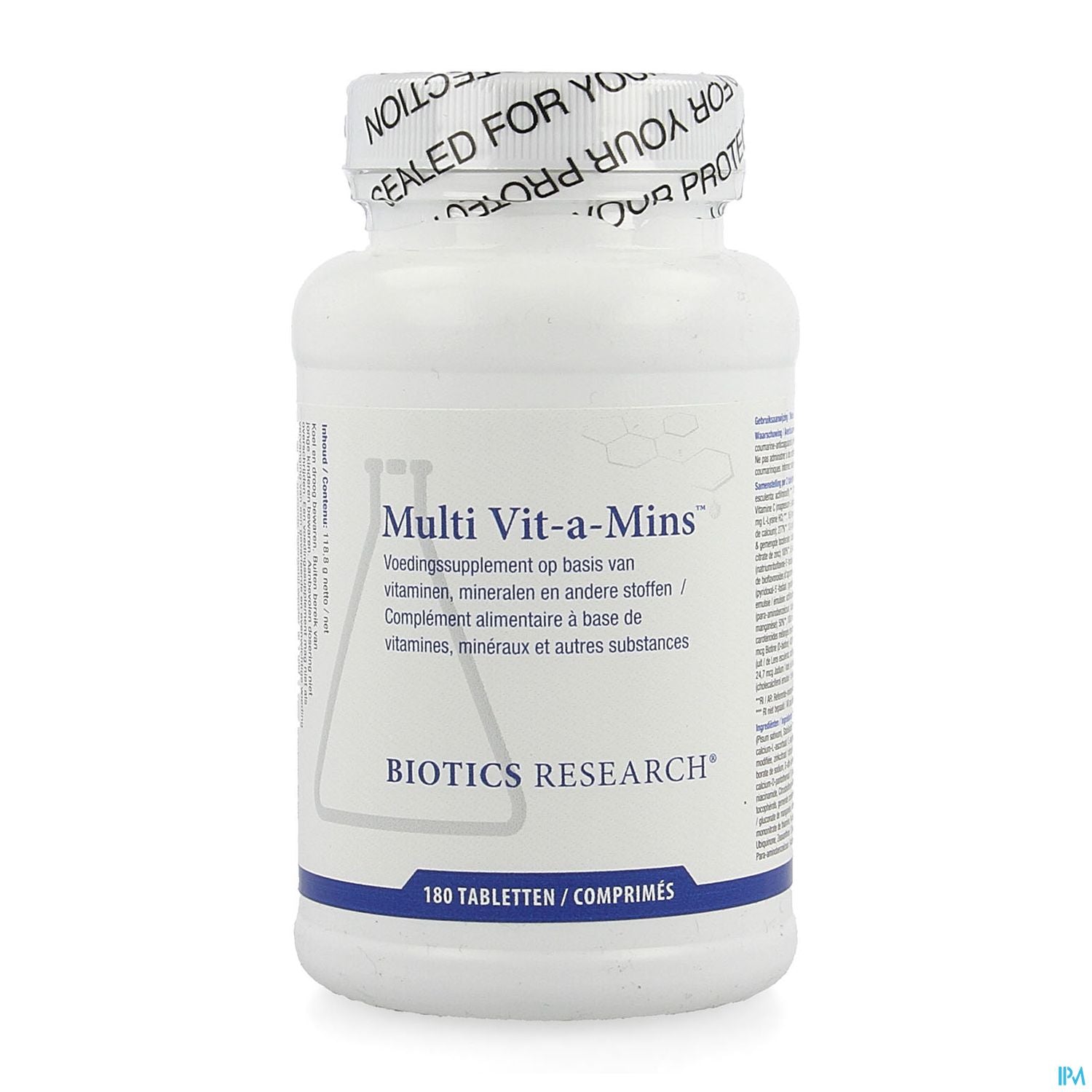 Multi Vit-a-mins: Complete Multivitamine Tabletten | 180 stuks – BENU