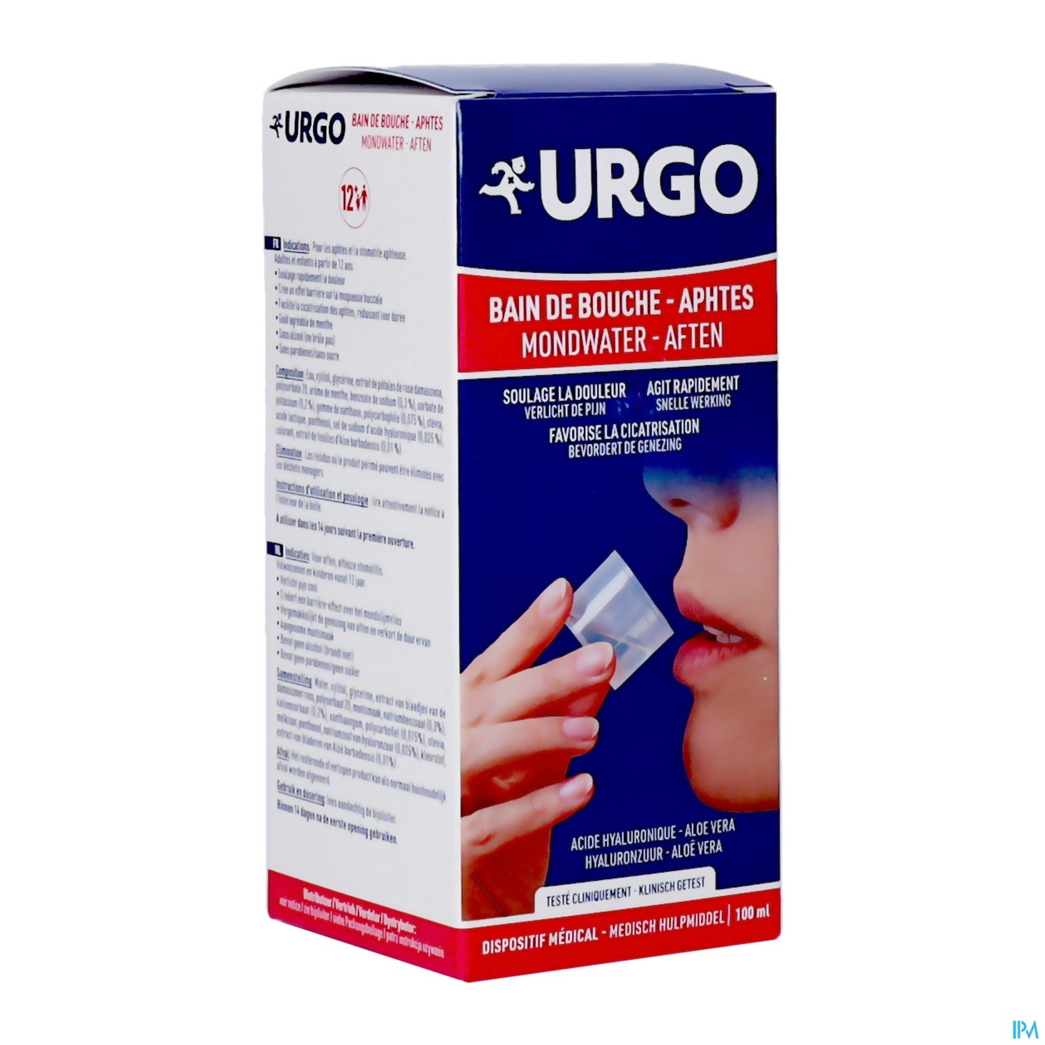 Urgo | 100ml bain de bouche | Aphtes – BENU
