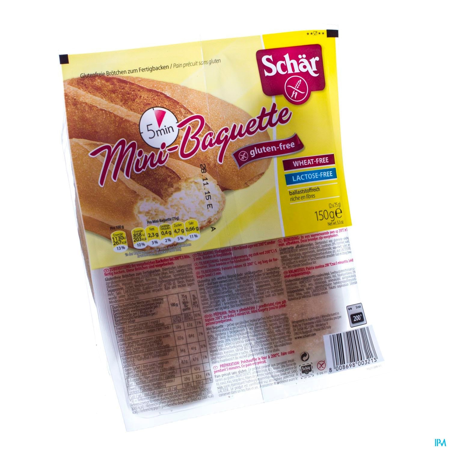 Schar Brood Duo Brood 150g 6569 Revogan – BENU