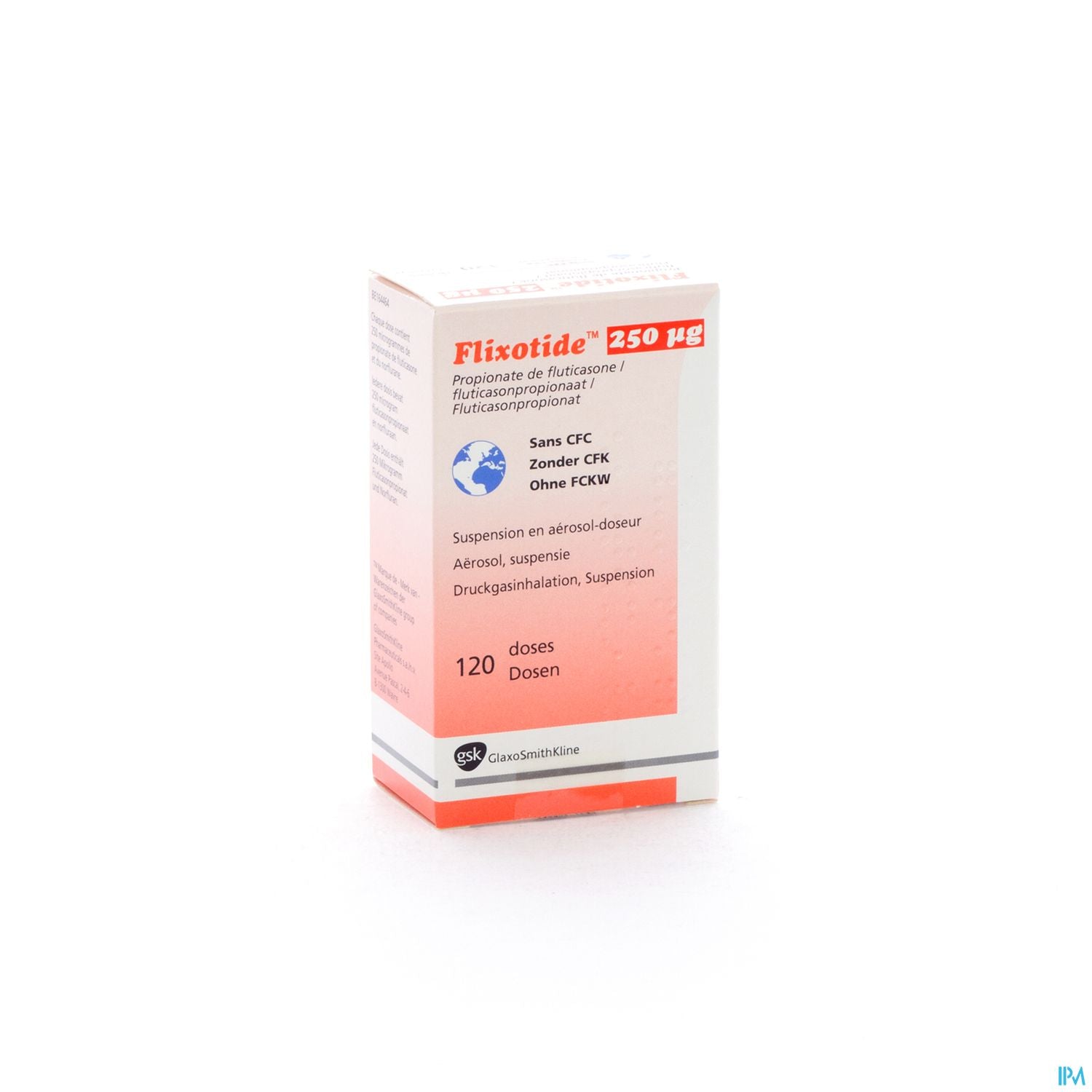 Flixotide 250mcg | 120 doses inhalator | Luchtwegen – BENU