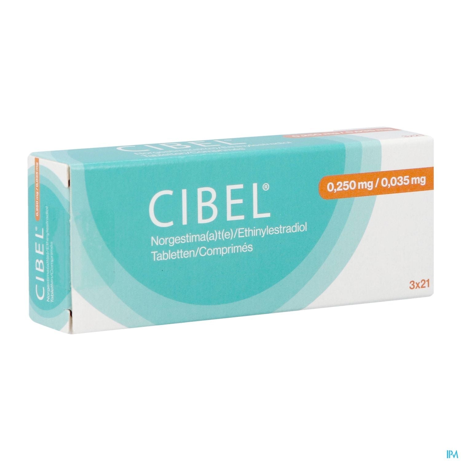 Cibel 0,250mg/0,035mg Comp 3 X 21 – BENU
