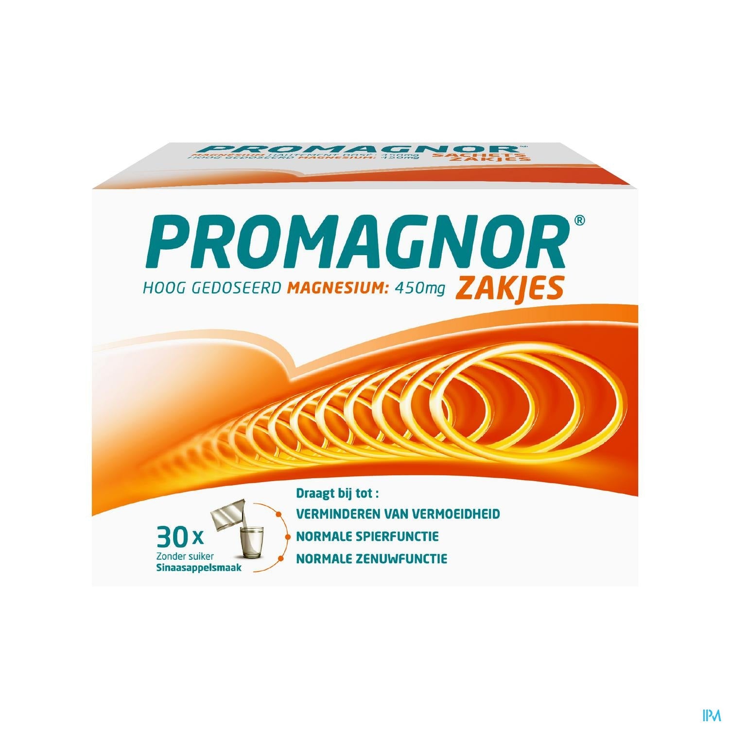 Promagnor Magnesium 450mg | 30 zakjes | Spieren & gewrichten – BENU