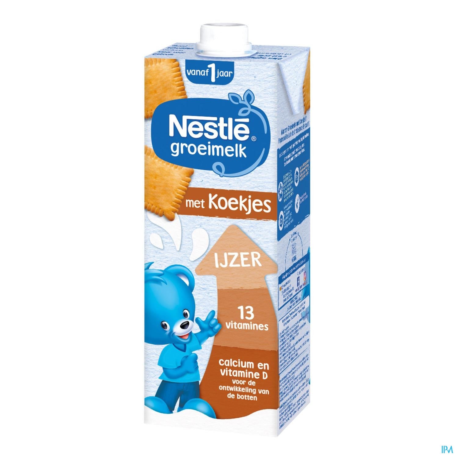NESTLÉ Groeimelk 1+ Koekjes Baby 1+ Jaar 1L | BENU Apotheek – BENU