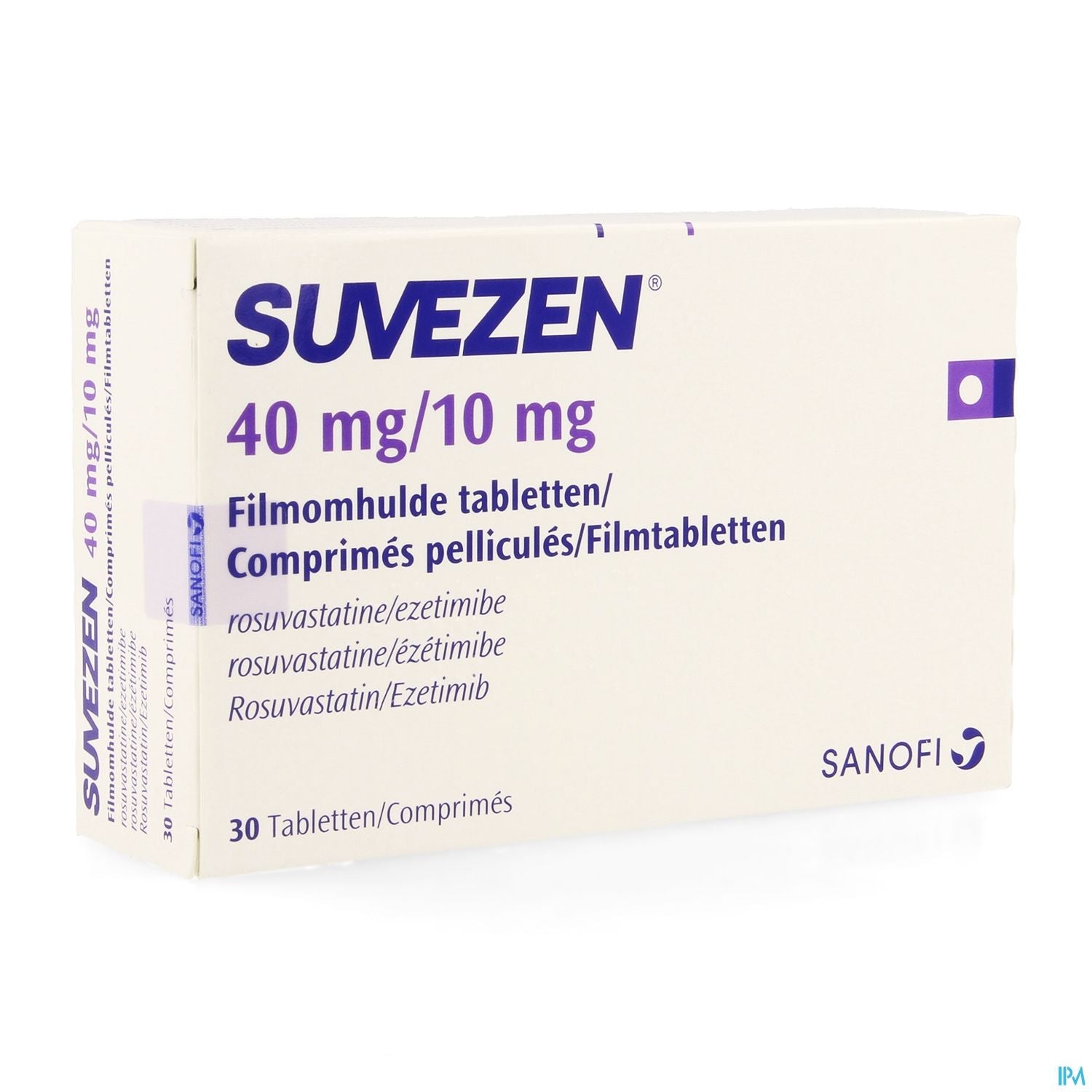 Suvezen 40 mg/10 mg | 30 comprimés pelliculés | Cholestérol – BENU