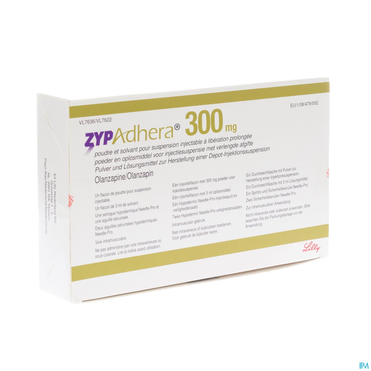 Zypadhera 300mg | Injectie poeder + oplosmiddel | Antipsychoticum – BENU