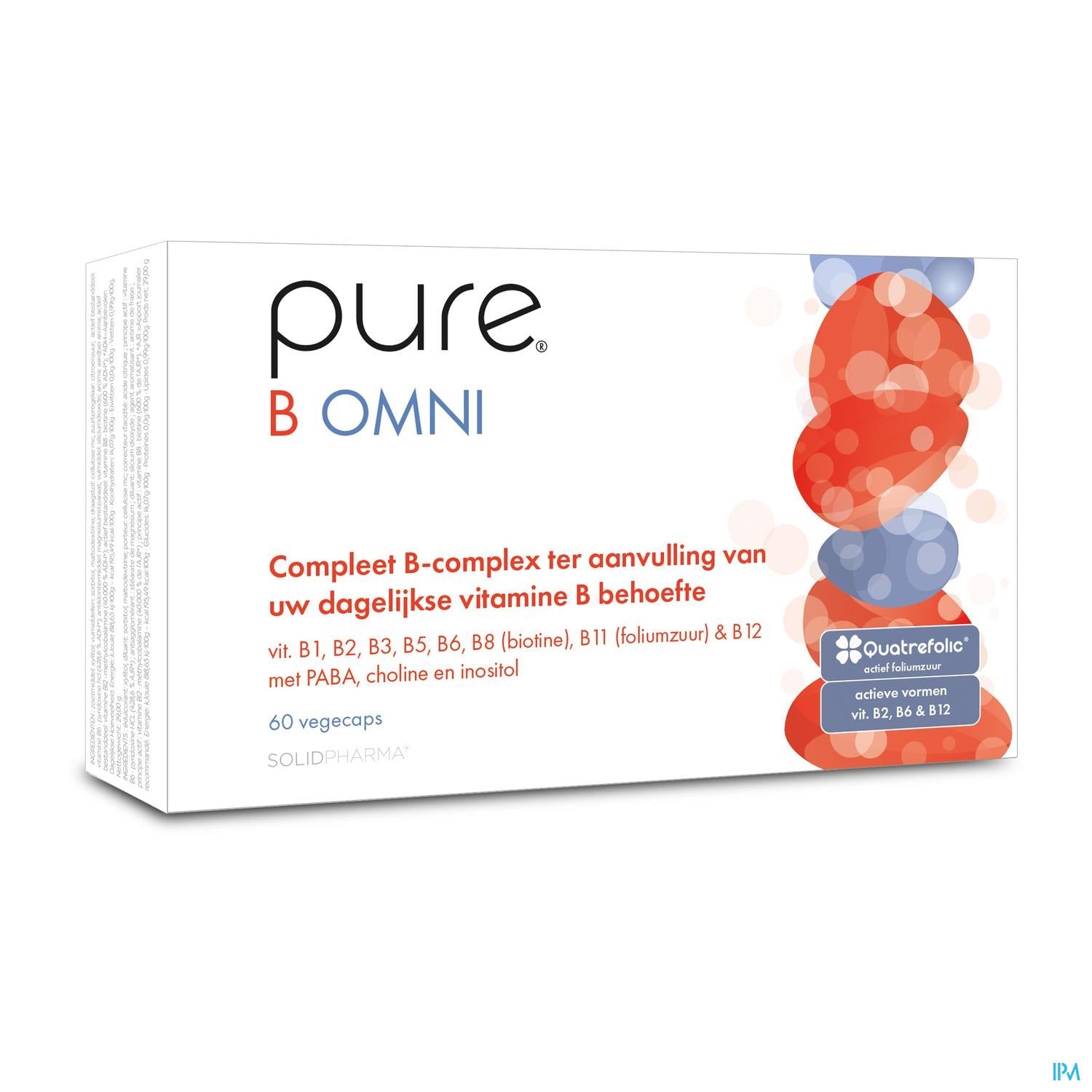 Pure B Omni Caps | 60 capsules | Vitamine B-complex supplement – BENU