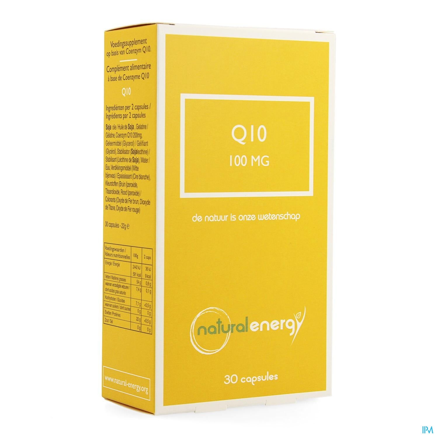 Natural Energy Q10 Caps 30 | Energie & Vitaliteit – BENU