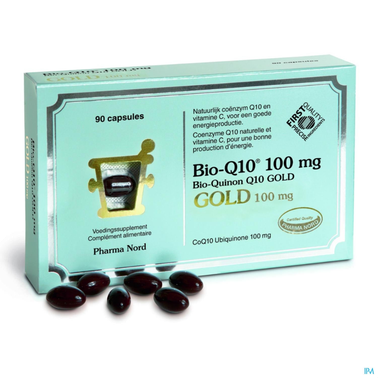 Bio-q10 100mg Gold Caps 90 | Krachtige Co-enzym Q10 – BENU