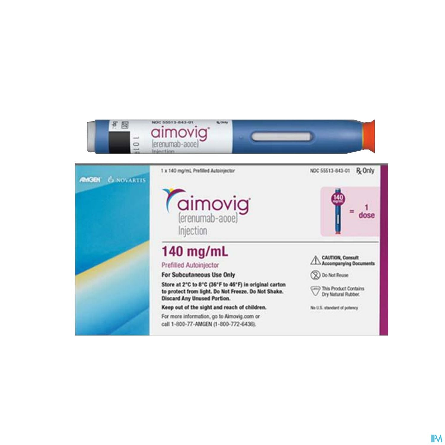 Aimovig 140mg Opl Inj Voorgevulde Pen 1 – BENU