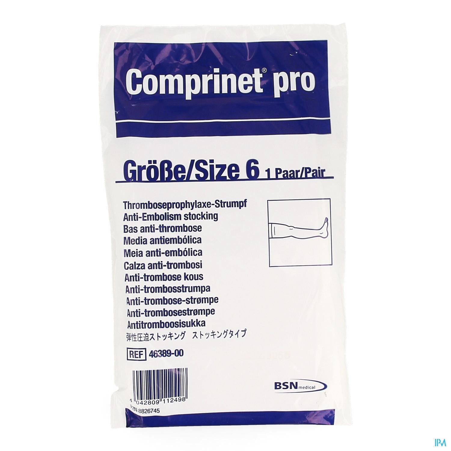 Comprinet Pro Thigh Bas A/embolie T6 1pair 4638900 – BENU