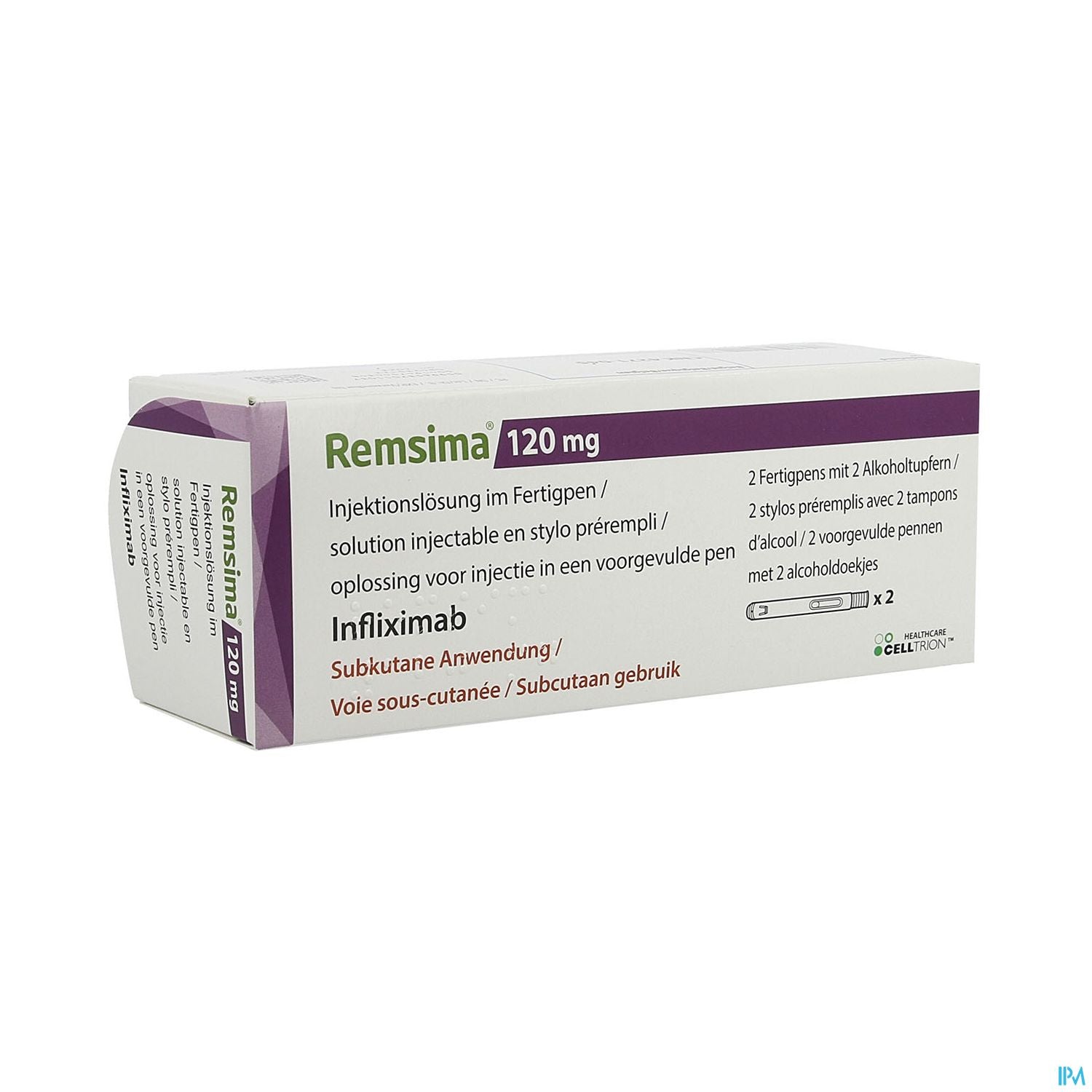 Remsima 120mg Sol Inj Stylo Prer. 2 + 2 Alc Pad – BENU