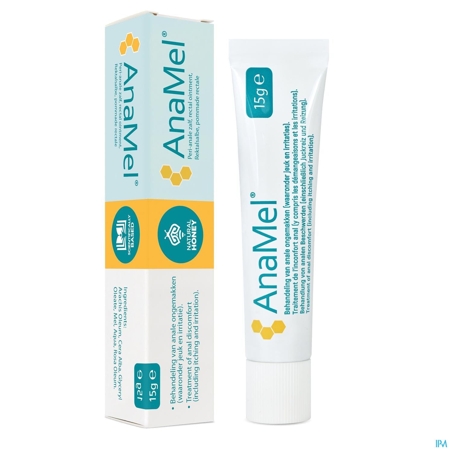 Anamel Peri Anale Zalf | Verzachtende werking | 15g Tube – BENU