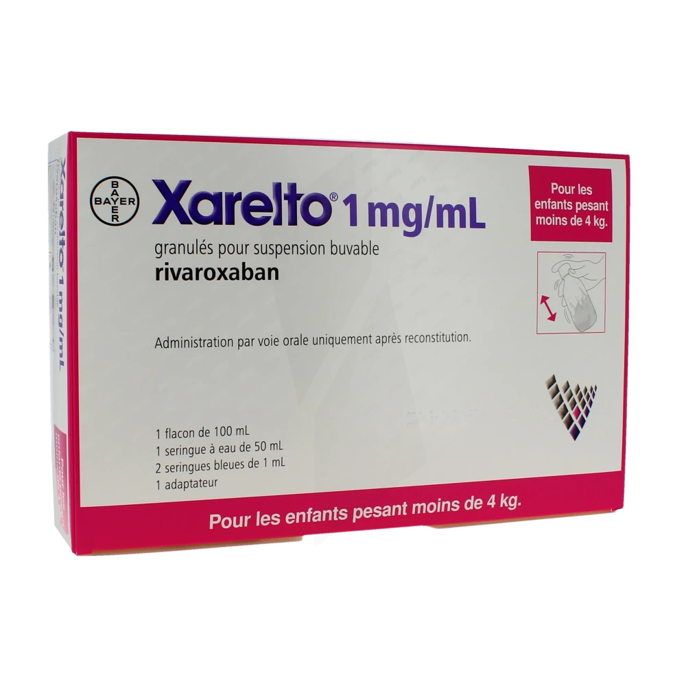 Xarelto 1mg/ml Gran Orale Opl 103,40ml